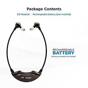 TV Ears Additional Wireless Headset, Replacement headset for TV Ears Original, TV Ears Digital and TV Ears Dual Digital-11621