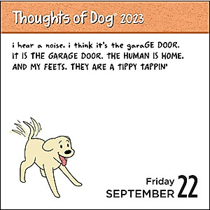 Thoughts of Dog 2023 Day-to-Day Calendar