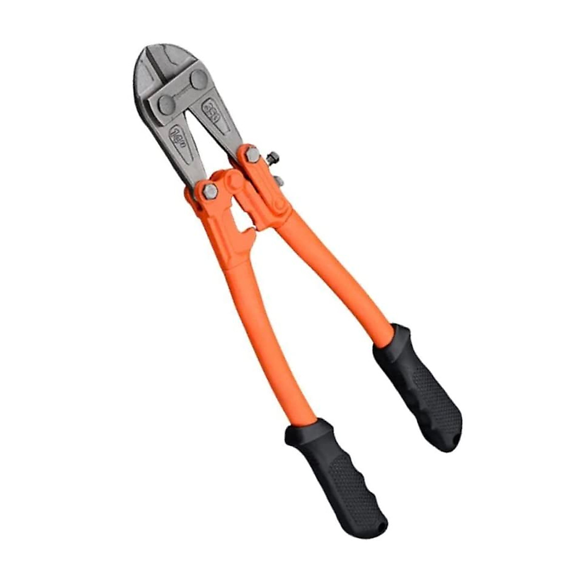 Edward Tools Bolt Cutter 14” - Heavy Duty Forged T8 Steel Blade Cuts Steel Wire, Chain Link Fence, Metal Rod, and Screw Cutters - Ergonomic Rubber Grip Handle