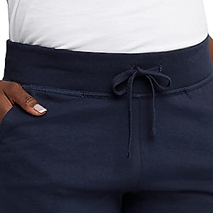 Hanes Women's Jersey Pocket Short with Outside Drawcord