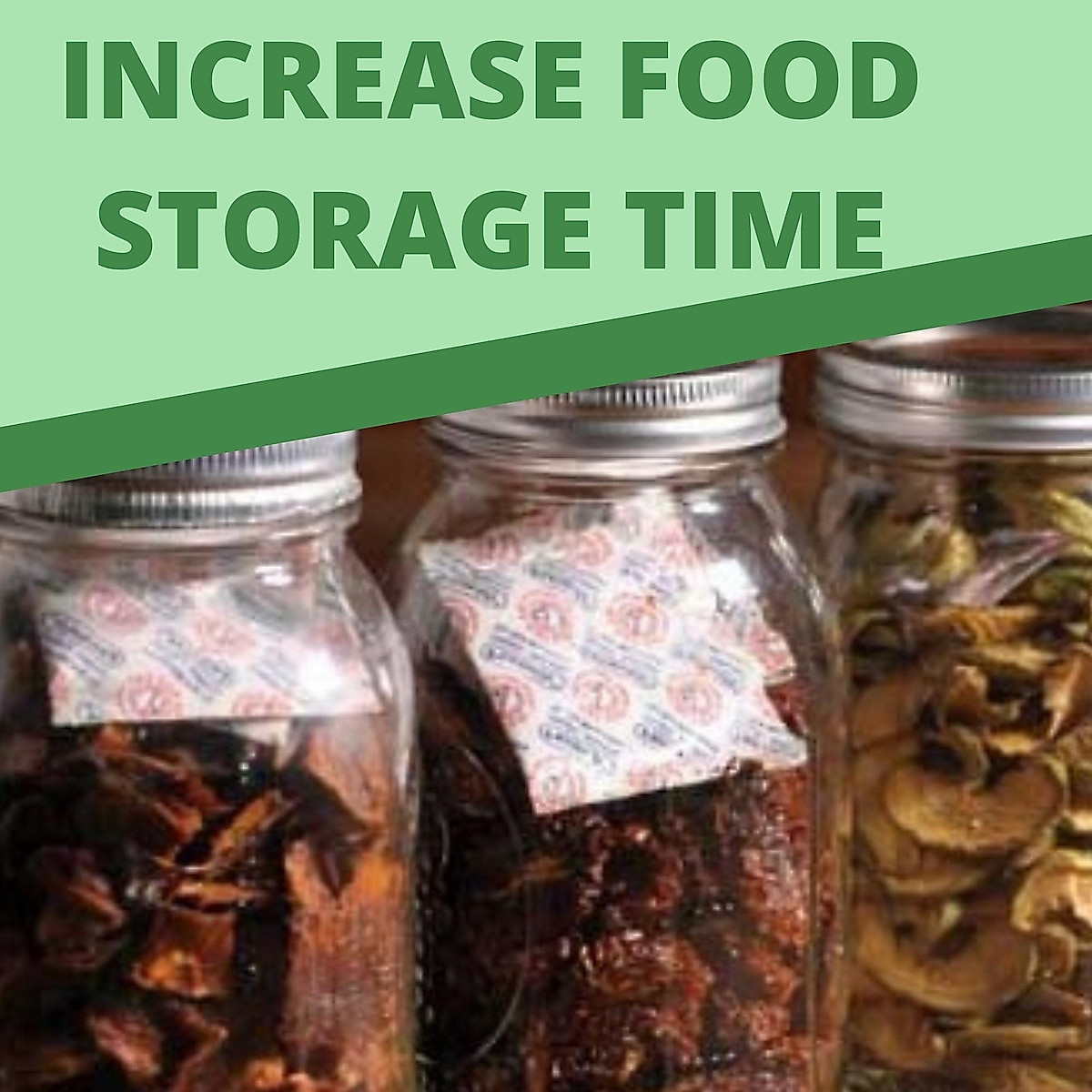 Food Grade Oxygen Absorbers for Food Storage - 80 Packets - 300cc each - O2 Absorbers Food Grade Long Term Food Storage and Survival Food Storage - Food Grade Oxygen Absorber - Use with Mylar bags etc