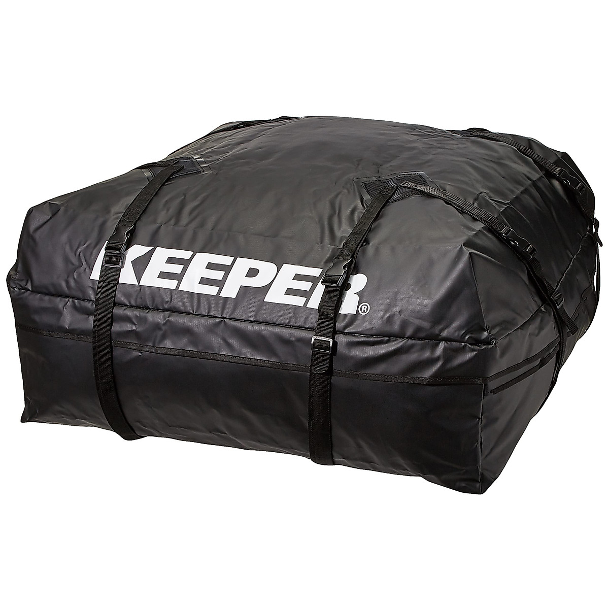 Keeper 11 Cubic Feet Weatherproof Rooftop Cargo Bag, Rooftop Cargo Carrier Bag, for All Vehicle Roof Racks