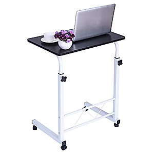 Home Office Chair Can Be Lifted and Lowered Mobile Computer Desk Bedside Table 23.6×15.7inch -Ship Fron USA