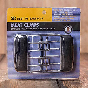 Man Crates Pit Master Barbecue Crate – The Ultimate BBQ Gift for Men – Includes Meat Claws, Barbecue Rub, Sauces, Leather Gloves & More – Ships in A Sealed Wooden Crate with A Laser-Etched Crowbar