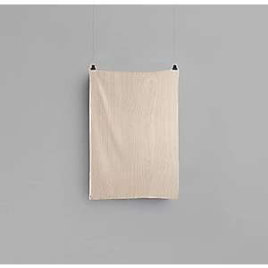 Roros Tweed Designer 100% Norwegian Wool Throw in Many Patterns (Skog in Beige/Natural)