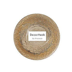 Valentine's Day Candle Holder Half Crackle Glass Garden Wedding Decoration Tea Light Candle Holder Votive Light Candle Holder Bulk 5 Pcs