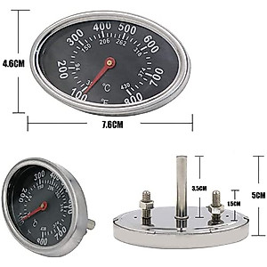 Hisencn Repair Kit Replacement for Charmglow Home Depot 3 Burner 720-0230, 720-0036-HD-05 Gas Grill Models, Stainless Steel Grill Burner Tube, Heat Plates Tent Shield, Burner Cover