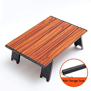 DOUBAO Foldable Camping Table Portable Folding Picnic Tourist Tables with Carry Bag Lightweight Hiking Fishing Beach