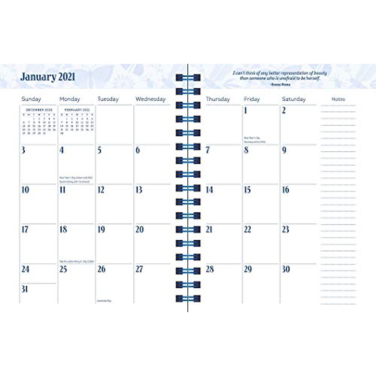 Posh: Deluxe Organizer 17-Month 2020-2021 Monthly/Weekly Planner Calendar: Garden Creatures