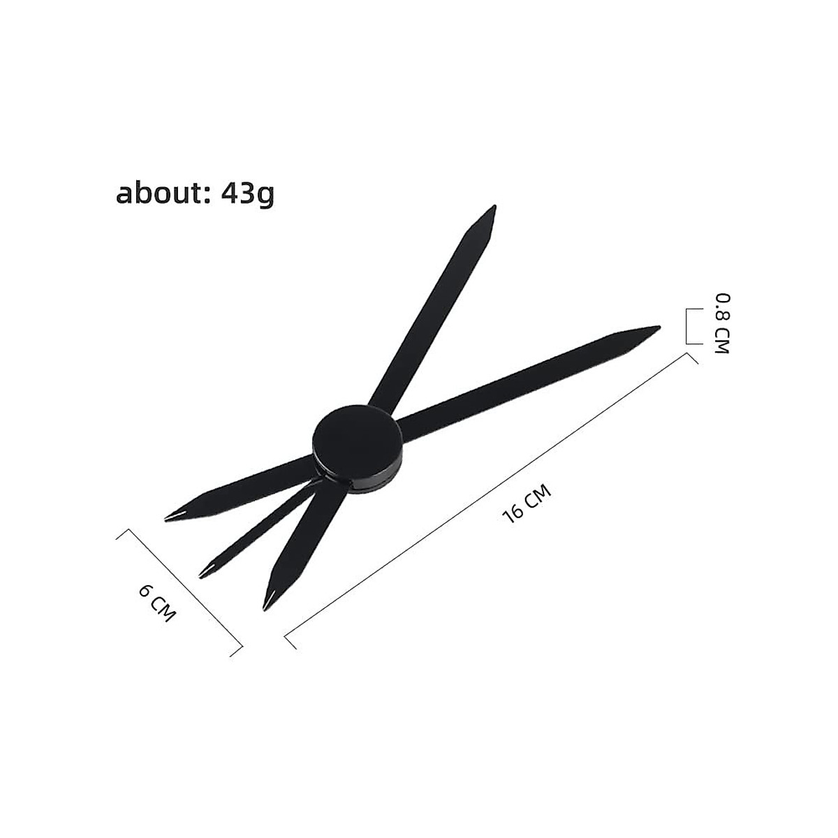 Microblading Compass Ruler Eyebrow Positioning Balance Tattoo Golden Ratio Ruler Measurement Stencil Tools (Black)