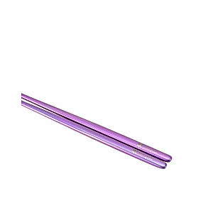 Snow Peak Titanium Chopsticks - Essential & Durable Camping Cutlery - Titanium Chopsticks with Carry Case for Convenient Storage & Packing - Utensils for Camping, HIking & Home