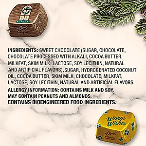 Dove Brownie Christmas Bag 7.94