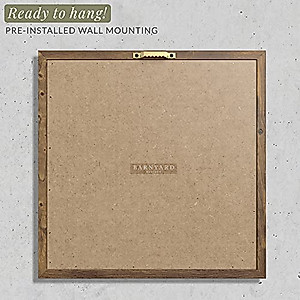 Barnyard Designs Gather Sign Rustic Primitive Country Farmhouse Home Decor Wall Sign 13" x 13”