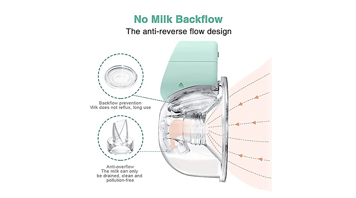Hands-Free Portable Breast Pump for New Moms