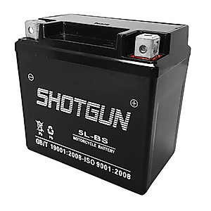 Shotgun Replaces YTX5L-BS for Polaris Predator Outlaw Sportsman 50 80 90 GTX5L-BS ATV Battery