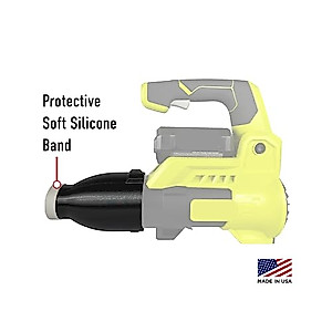 Tier 1 3D Prints Car Drying Nozzle for Ryobi 40V Jet Fan 525CFM (RY40408VNM) Leaf Blower Nozzle Tip