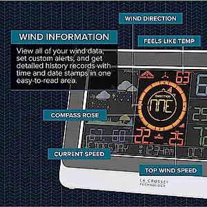 La Crosse Technology C79790-INT WiFi Professional Wireless Weather Station