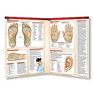 Reflexology Chart - Natural Health - Medical Quick Reference Guide by Permacharts