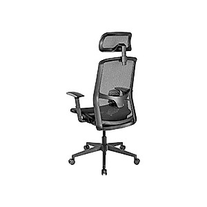 Monoprice 142762 Task and Office Chairs, Black