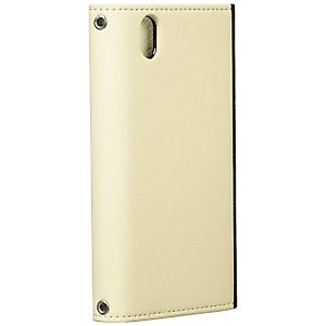 ジルズデザイン(Jills Design) Android One S3 Case Cover Notebook Type Android One S3#009 Ribbon Cream Stripe Smartphone Cover Smartphone Case Notebook Case Notebook Cover s3-tc009-wt06