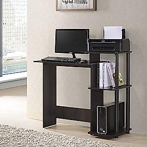 WC Redmon Home Student Desk, Medium, Espresso Woodgrain