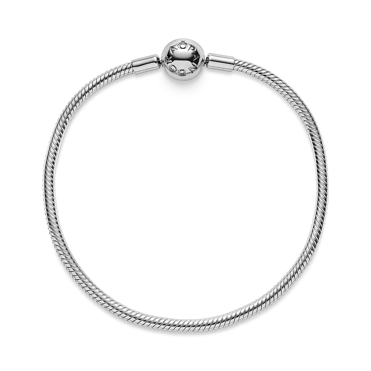 PANDORA Smooth Silver Clasp Bracelet