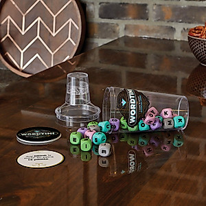 MindWare Shenanigames Adult Party Games: Wordtini - Word-Making Martini-Shaking Game - Choose Your own Level of NSFW - Adaptable for Work, College Parties, Bars & Game Nights