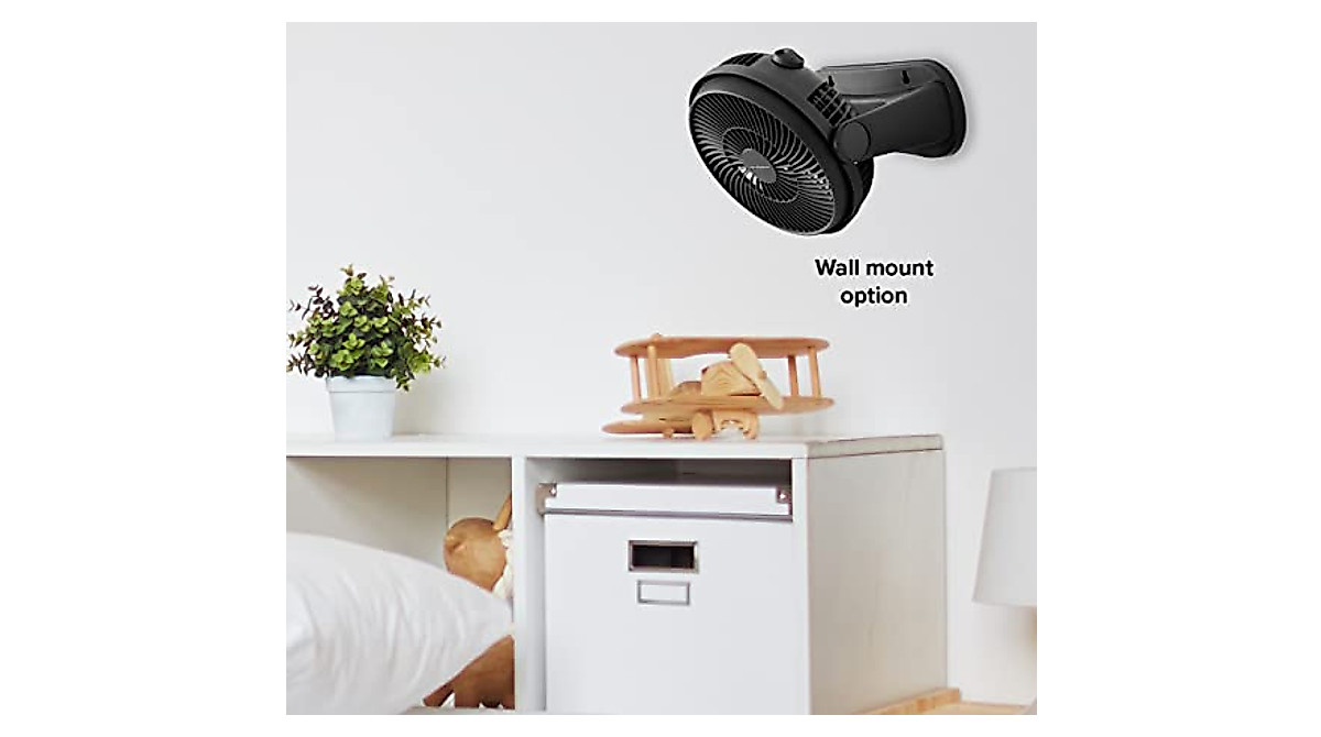Air Monster 8-Inch High Velocity Desk Fan