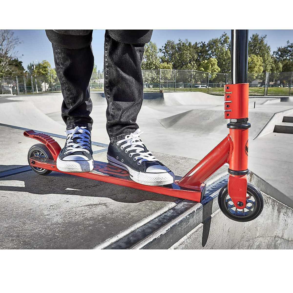 VIRO Rides VR 230 Attitude Stunt Scooter (Red)