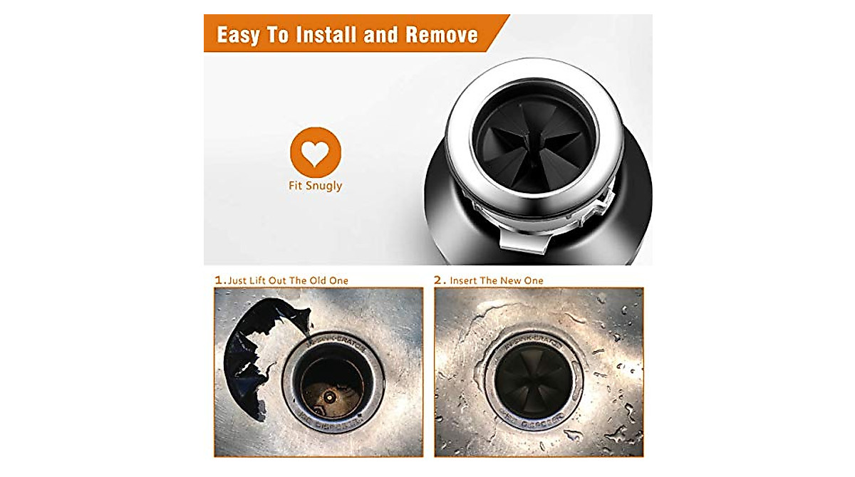Sink Baffle QCB-AM: Reduce Noise & Splashing