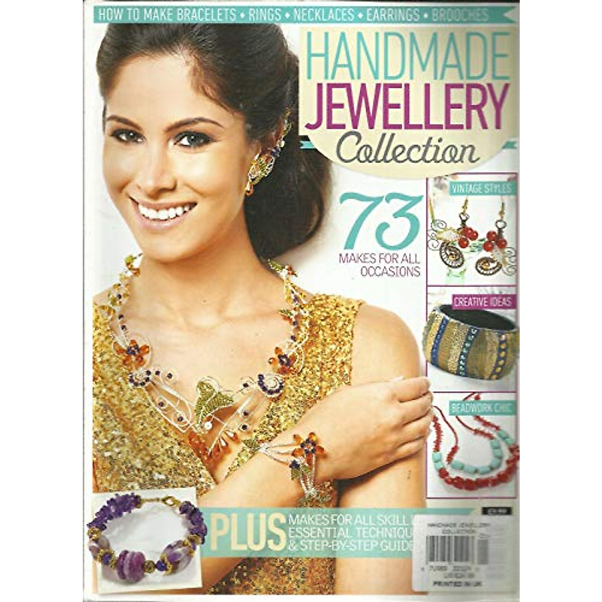 HANDMADE JEWELLERY COLLECTION, 73 MAKES FOR ALL OCCASIONS, PRINTED IN UK