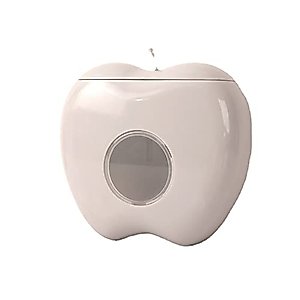 XiFor Disposable Clingfilm Storage Box, Plastic Bag Container and Dispenser for Grocery Bags, Shower Cap Organizer Wall Mounted Rack Trash Bag for Kitchen and Bathroom