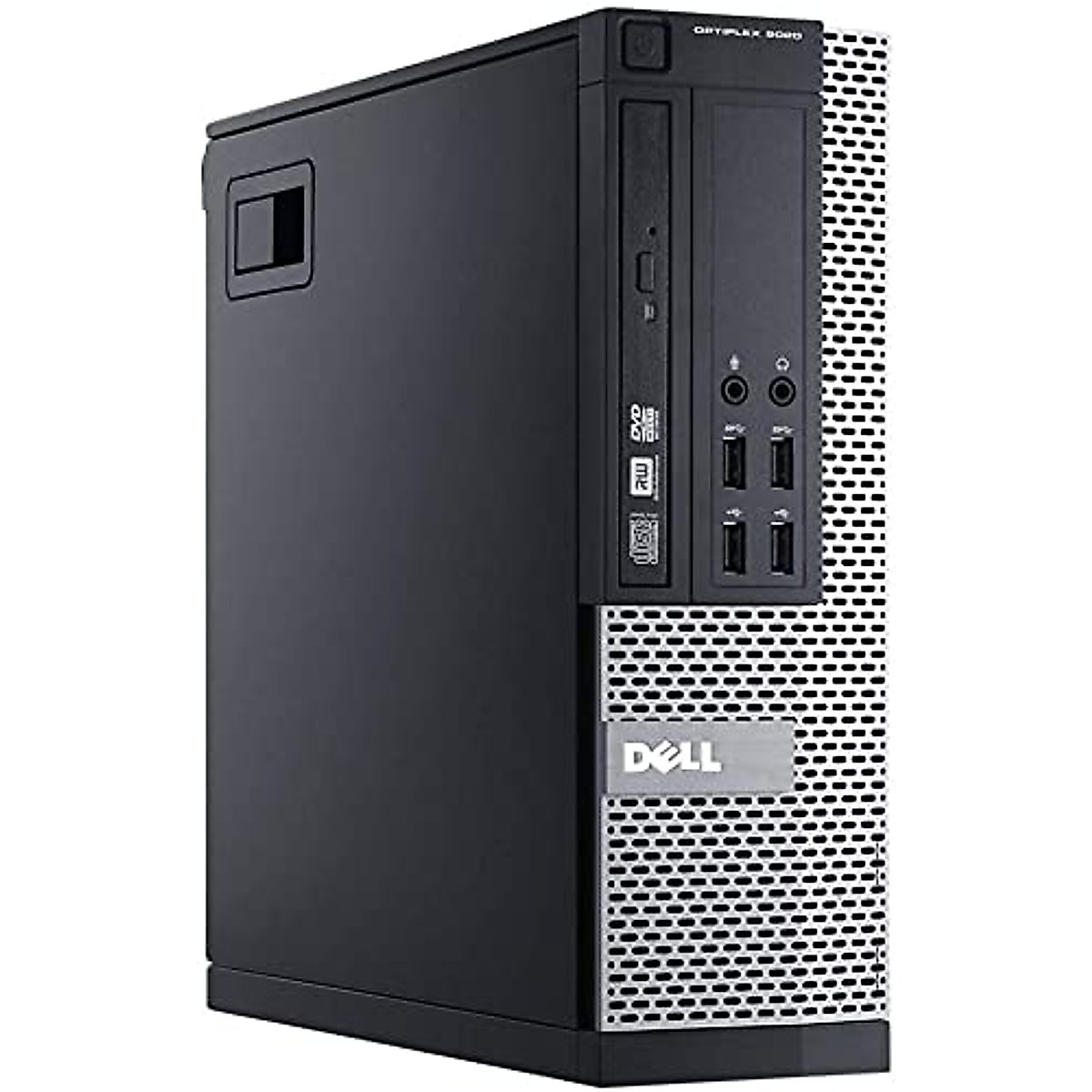 Dell Optiplex 9020 Small Desktop Computer (SFF) | Quad Core Intel i5 (3.20GHz) | 16GB DDR3 RAM | 512GB SSD Solid State | Windows 10 Pro | 24in Monitor | RGB Mouse + Keyboard (Renewed), Black