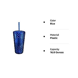 NEW Starbucks Holiday 2022 Limited Azure Blue Tumbler Grande 16 oz (NEW 2022)