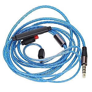 Hilitand Replacement Earphone 3.5mm Plug Audio Cable for ATH‑IM01 IM02 IM03 IM04 IM50 IM70 Headphone