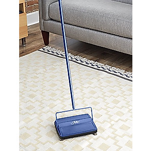 Fuller Brush 17033 Carpet & Floor Sweeper- Mini Stick Cleaner for Hardwood Surfaces, Wood Floors, Laminate, Tile