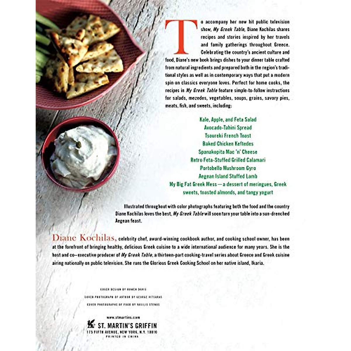 My Greek Table: Authentic Flavors and Modern Home Cooking from My Kitchen to Yours, English