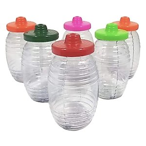 Generic 12 Lt - 16oz vitroleros aguas frescas wstraws 6 pk by Border Merchant