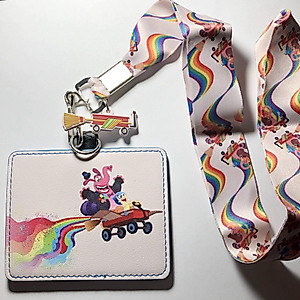 Loungefly Pixar Inside Out Wagon Lanyard with Cardholder