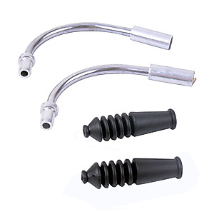 2X Pair V Brake Noodles Cable Guides Boots Mountain Road Bicycle Bike Front Rear