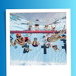 Sporti Antifog Snapper Jr. Goggle - Aqua