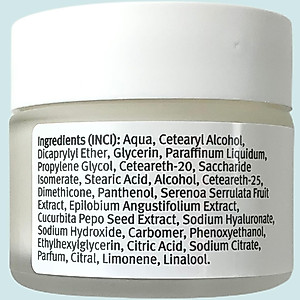 ELAINE PERINE Facial Hair Inhibitor Cream - Permanent Face Hair Solution for Women - Stop Hair Growth with Natural Ingredients - Made in Germany