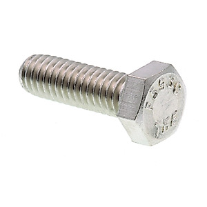 Prime-Line 9058954 Hex Bolts, 5/16 In.-18 X 1 In., Grade 304 Stainless Steel (25 Pack)