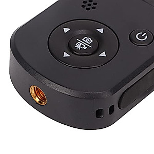 Portable DV Camera, 16MP Digital Micro HD 1080P Digital Video Recorder with Beauty Filter for VLOG Recording (Black)