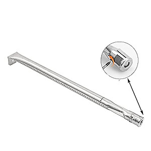Votenli S1485A(4-Pack) 18 13/16 inch Stainless Steel Burner Replacement for Napoleon 85-3072-8, 85-3073-6, 85-3080-8, 85-3081-6, 85-3082, 85-3083, 85-3084-0, LD485RB, LD485RSIB, M485RB, M485RSIB, RSIB