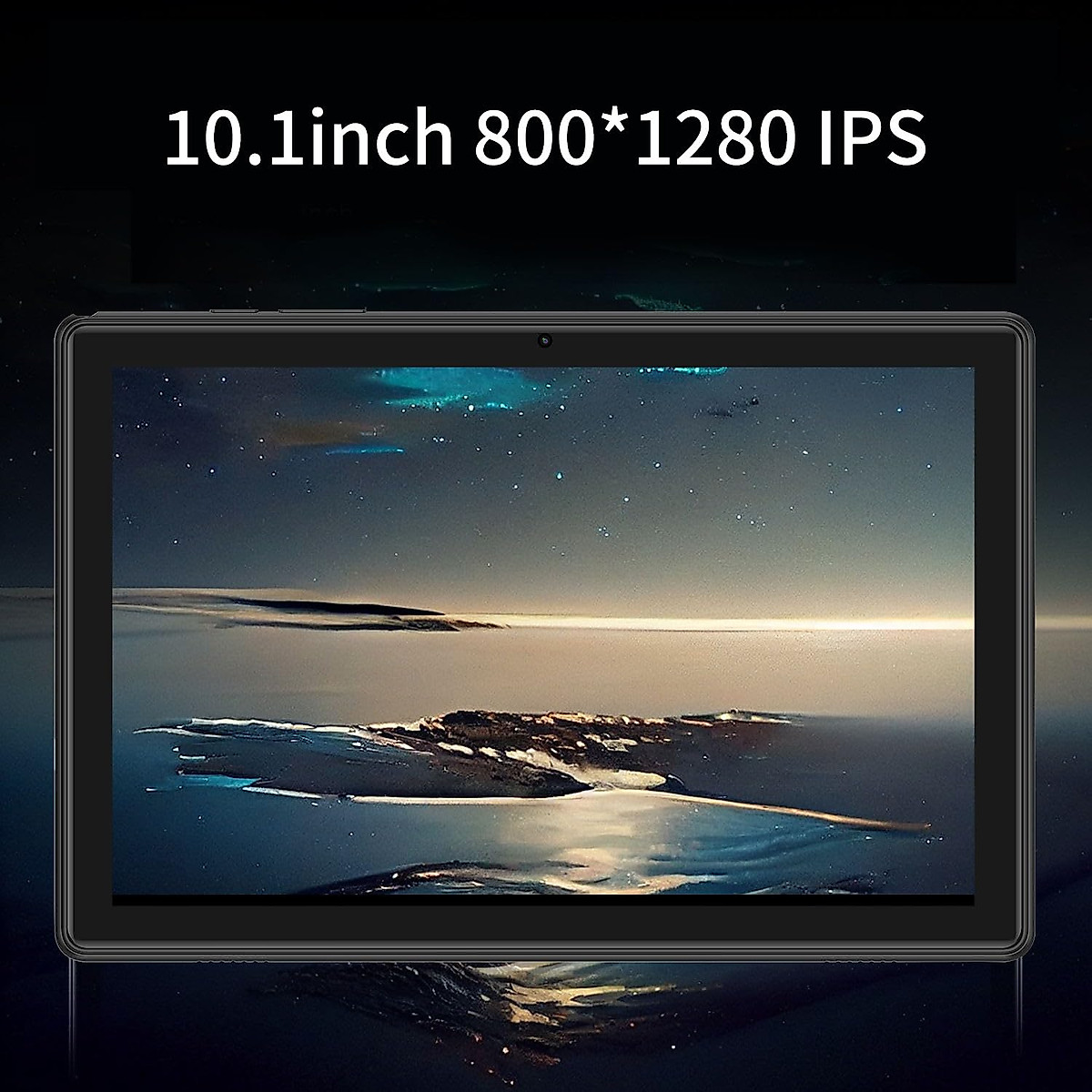 Clovertek Tablet,10.1 inch Android 13 Tablet PC,MT8766,3GB RAM,32GB ROM,4G LTE,5+8MP,G+G,Dual Speaker