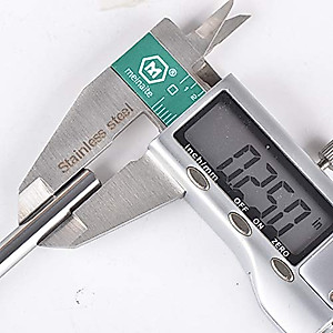 SpeTool 1/4 Shank Carbide End Mill for Aluminum Cut (3 Flutes, 3.5 inch Long) Non-Ferrous Metal Upcut CNC Spiral Router Bit