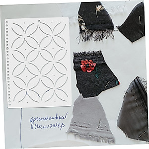 VILLCASE Quilting Stencils for DIY Clothing Multi-Function Sewing Embroidery Template Ruler Sewing Gauge