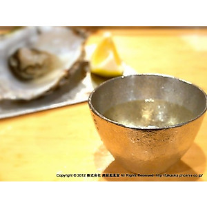 NOUSAKU GUINOMI CHOCO SAKAZUKI Large Sake Cup Drink Cup Japanese Handmade Artifact Japan Craft Art Work