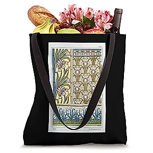 French Nouveau Art Iris Plant Maurice Pillard Verneuil Tote Bag
